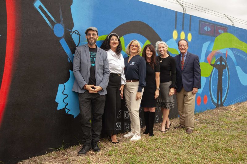 Boca Raton Airport Revealed Captivating Mural.